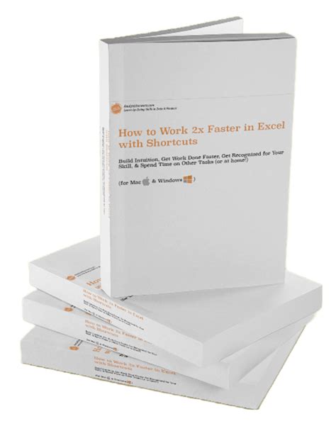 How To Work 2x Faster In Excel With Shortcuts Analyst Answers
