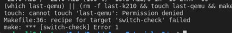 Make Run Error Cannot Touch Last Qemu Permission Denied Issue Rcore Os Rcore
