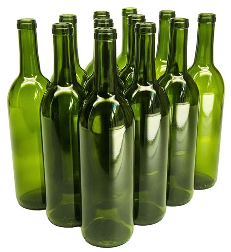 China China Wholesale Green Glass Bottle Factory Green Wine Glass