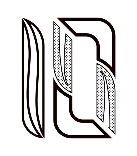 Football Jersey Number 10 Vector Modern Font Premium Vector
