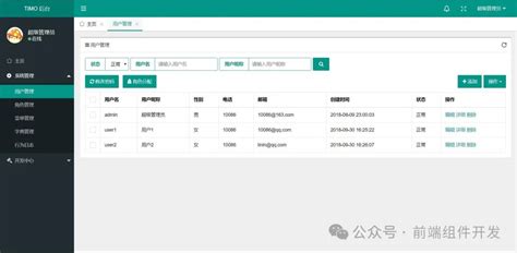 Timo后台管理系统：基于springboot20的模块化快速开发平台 Csdn博客