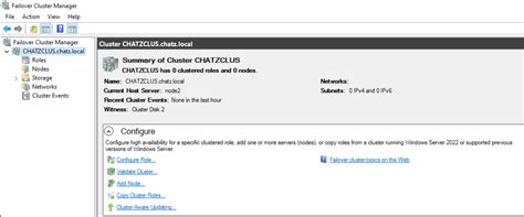 Step By Step MS SQL Database Cluster Configuration Using SQL On Server Chathura