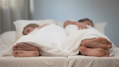 Young Man And Woman Sleeping Stock Footage Video 100 Royalty Free