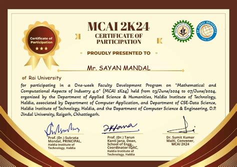 sayan mandal on linkedin i m excited to share that i recently