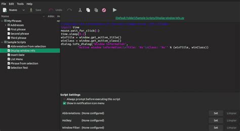 Creando Scripts Con AutoKey Linux Y Pecados Capitales Sexta Parte