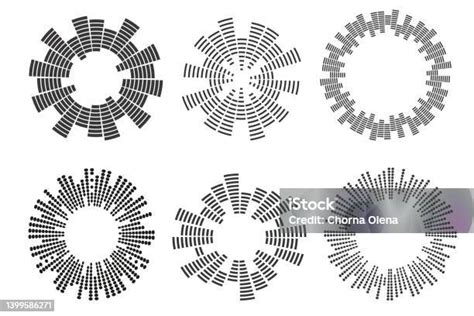 추상 원형 이퀄라이저 Eq 라운드 오디오 음파 그래픽 이퀄라이저 프레임 벡터 일러스트레이션 원형에 대한 스톡 벡터 아트 및 기타 이미지 Istock