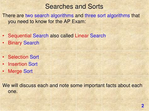 PPT Chapter Searching And Sorting PowerPoint Presentation Free Download ID