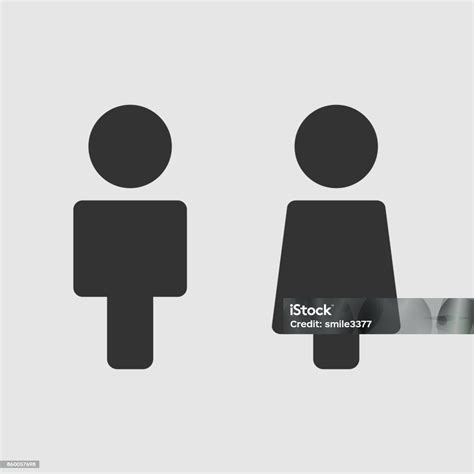 벡터 사람 아이콘입니다 흰색 배경에서 남자와 여자 아이콘 경영자에 대한 스톡 벡터 아트 및 기타 이미지 경영자 군중 기업 재무와 산업 Istock
