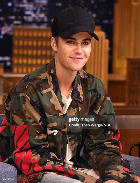 Justin Bieber Visits The Tonight Show Starring Jimmy Fallon At