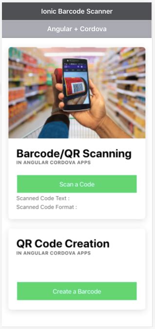 Ionic 5 Complete Guide On Barcode And Qr Code Scanning