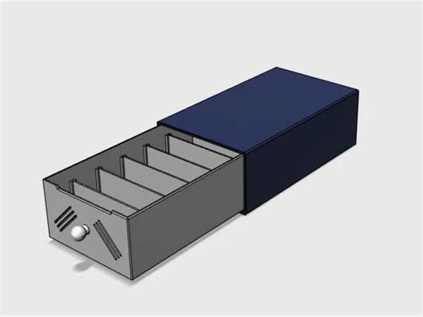 Stackable Modular Storage Box With Dividers By Nebula Makerworld
