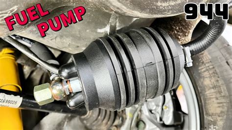 Porsche 944 Fuel Pump And Filter Replacement Tutorial Youtube