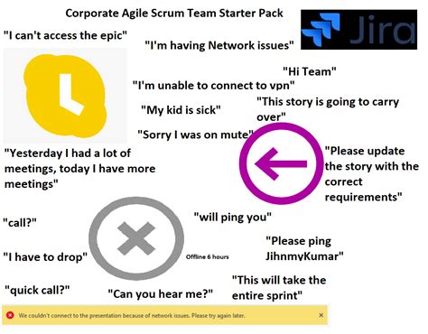 Corporate Agile Scrum Team Starter Pack R Starterpacks