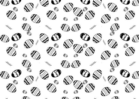 Easter Eggs On White Background Hundred Four Background Easter