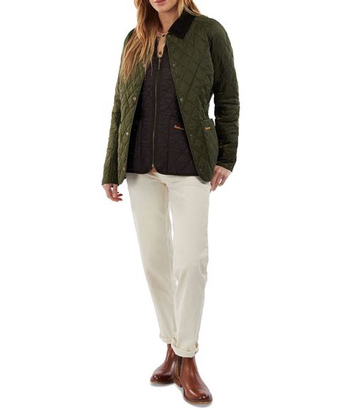 Barbour Womens Annandale Quilted Jacket Macys
