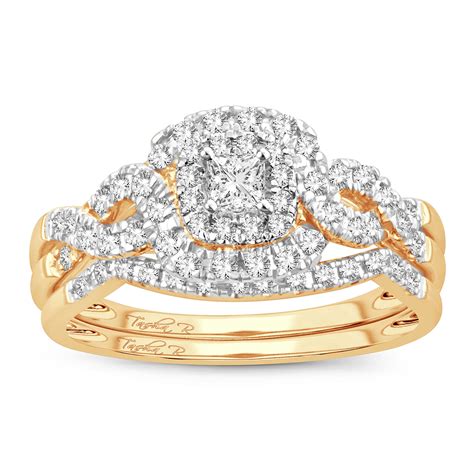 14k 100ct Diamond Bridal Ring Unclaimed Diamonds