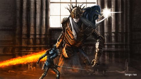 Dark Souls 3 Lothric And Lorian By OniRuu On DeviantArt