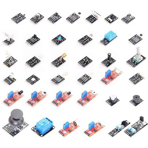 Kit Desarrollo Stem Raspberry Arduino Compatible Sensores 46 Piezas ⋆ Starware