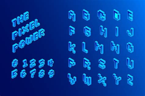 Free Vector Gradient 3d Numbers Element