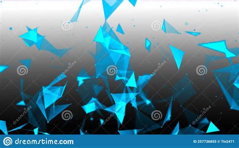 Abstract Background With Connecting Dots And Lines Network Connection