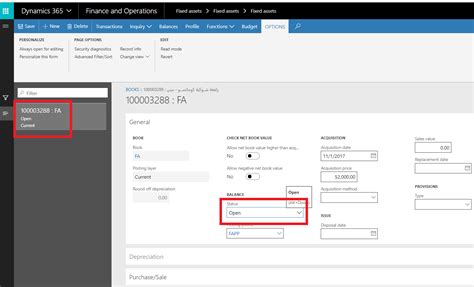 How To Reverse Fixed Asset Depreciation In Microsoft Dynamics 365