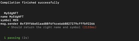 Deploy An Nft On Edgeware Using Hardhat Edgeware