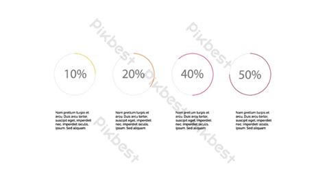 Red Data Table Chart PPT Element PowerPoint PPTX Template Free Download Pikbest