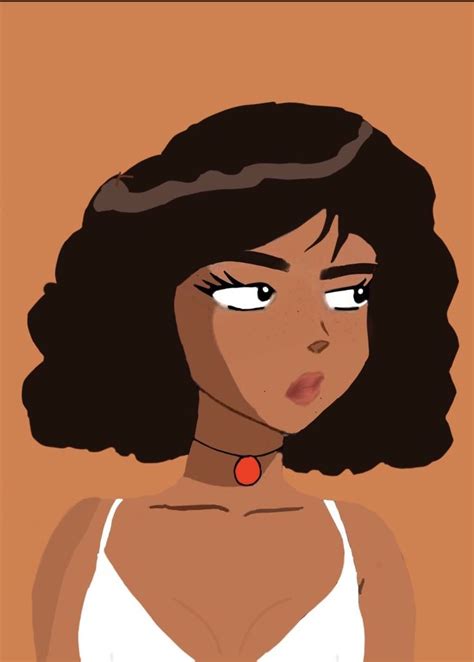 Curly Headed Girl Cartoon Characters At Andre Mccann Blog