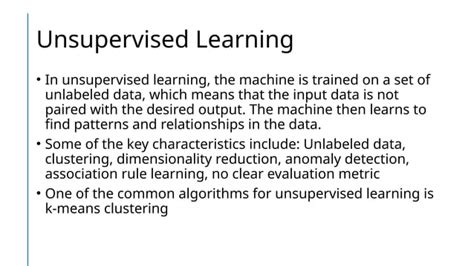 Supervised Vs Unsupervised Machine Learning Algorithms Pptx