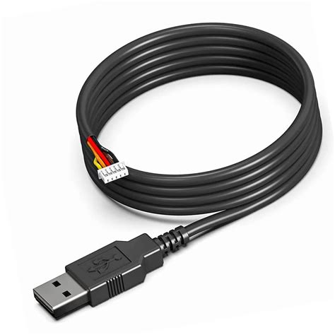 Dhruvga USB To Fingerprint Scanner Cable Mantra MFS Replacement USB Cable For Mantra
