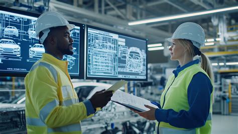 Technical Collaboration In Automotive Manufacturing Photo On Lummi