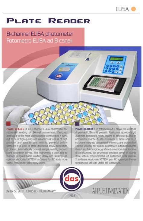 Microplate Elisa Reader At ₹ 700000 Elisa Reader In New Delhi Id 2856338672855