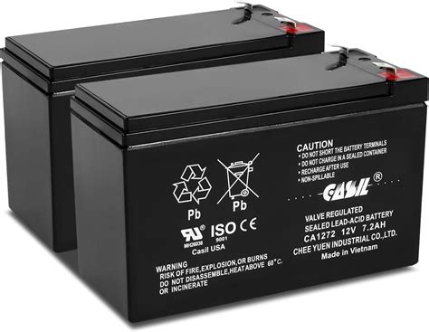 Casil 12v 72ah 2 Pack Ups Battery Replacement For Nepal Ubuy
