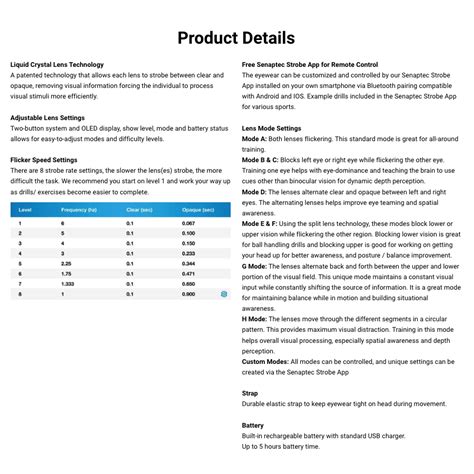 Senaptec Strobe Eye Wear Xhockeyproducts Canada