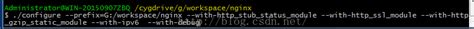 Windows下采用eclipse与cygwin构建调试nginx插件eclipse Cygwin调试 Csdn博客