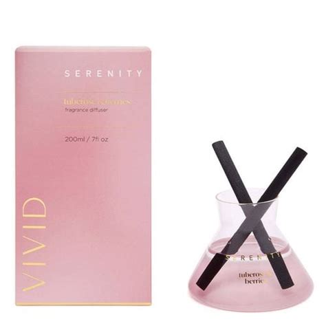 Serenity Vivid 200ml Reed Diffuser Tuberose And Berries Bunnings Australia