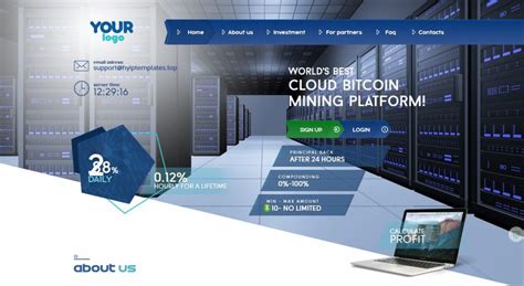 Premium Bitcoin Hyip Script With Mining Theme Latest Thehyipshop