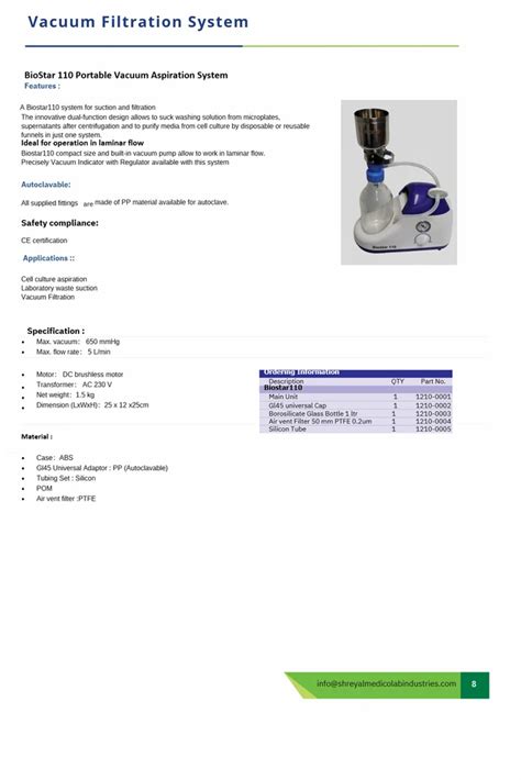 Solvent Filtration Kit At ₹ 18500 Oil Free Piston Vacuum Pump In Khopoli Id 2855474972233