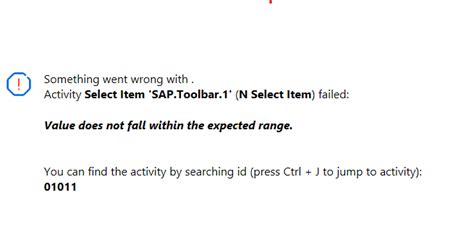 If Loop In Sap For Error Studiox Uipath Community Forum