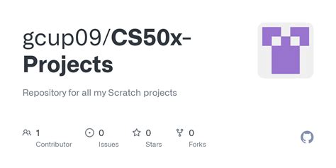 github gcup09 cs50x projects repository for all my scratch projects