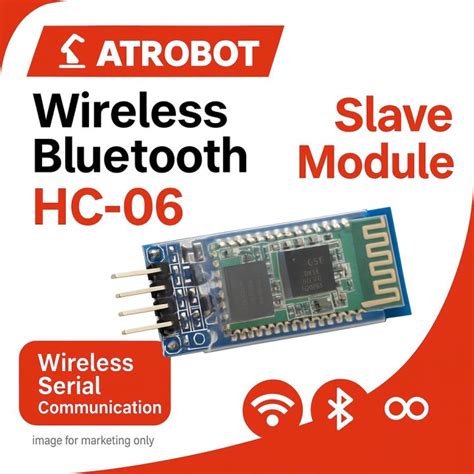 Wireless Bluetooth Serial Pass Through Module Wireless Serial Communication Hc 06 Slave