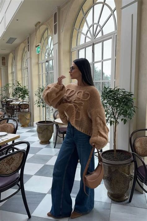 29 Effortlessly Chic Brown Sweater Outfit Ideas London Kensington Guide