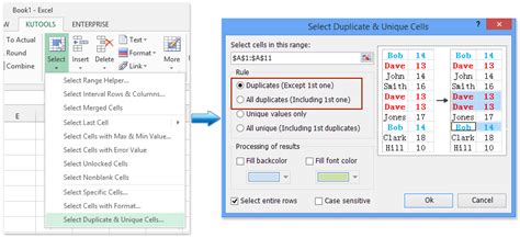 How To Filter Or Select Unique Records From Selected Range In Excel