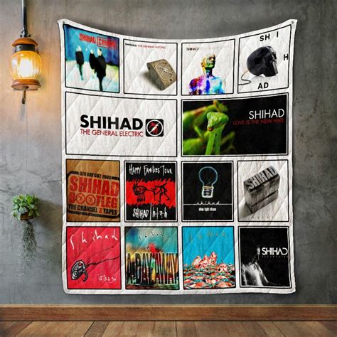 Shihad Album Covers Quilt Blanket And Home Decor One Buddy Store