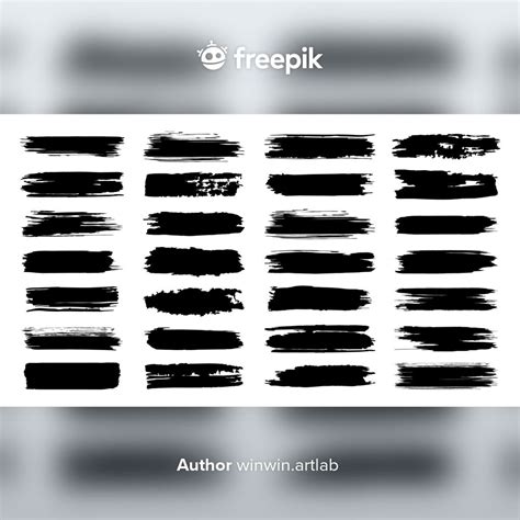 브러시 페인트 선 텍스처 브러쉬 및 현대 그런 지 브러쉬 라인입니다 프레임 디자인을위한 잉크 브러시 예술적 요소입니다 요소를 설정합니다 흰색 배경에 텍스트 테두리의