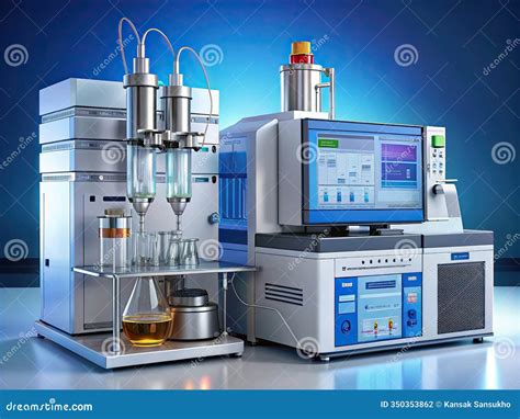 Hplc System A High Performance Liquid Chromatography System Royalty Free Stock Image