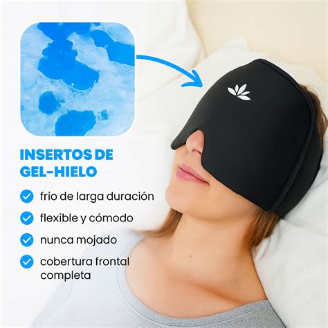 2x1 Gorro De Gel TÉrmico Alivio Para MigraÑas Y Estres A Todo Dar