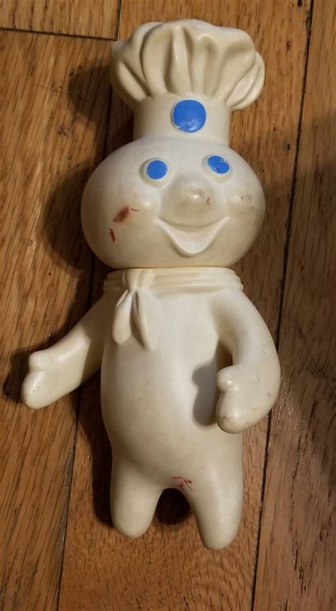 Vintage 1970s Pillsbury Doughboy Vinyl Figure Etsy