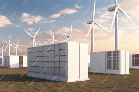 Premium Ai Image Energy Storage System In Lithium Battery Ai