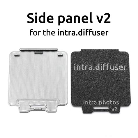 Side Panel For The Intra Diffuser Intra Photos
